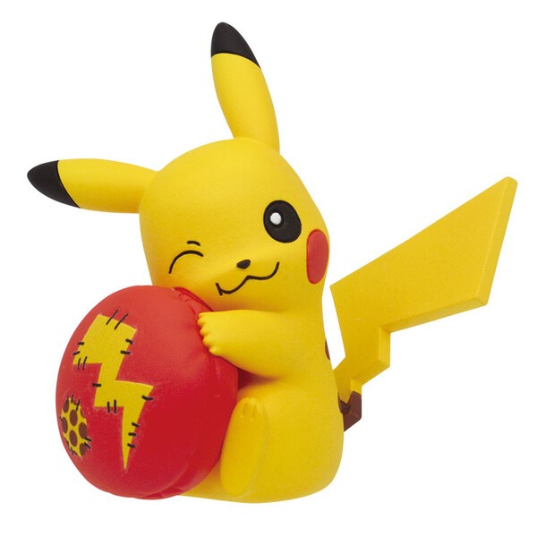 Pikachu Pokemon At Home! Lira-Cushion Mascot Figure