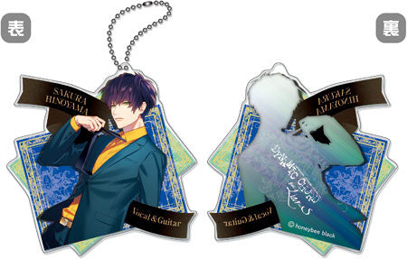 Sakura Hinoyama Dynamic Chord Acrylic Keychain