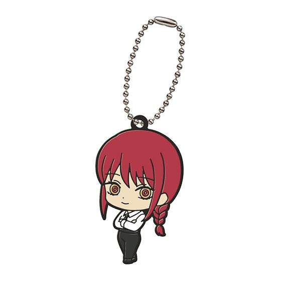 Makima - Chainsaw Man Capsule Rubber Mascot Keychain