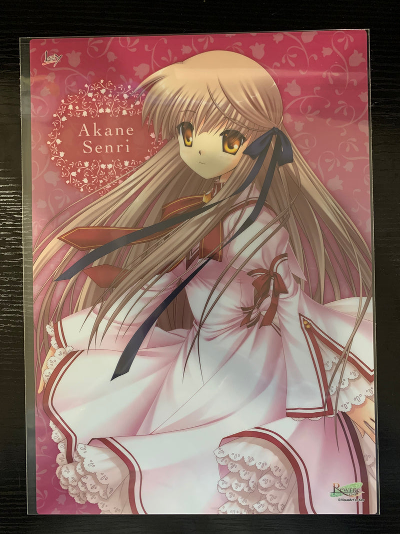 Akane Senri Rewrite Clear Poster