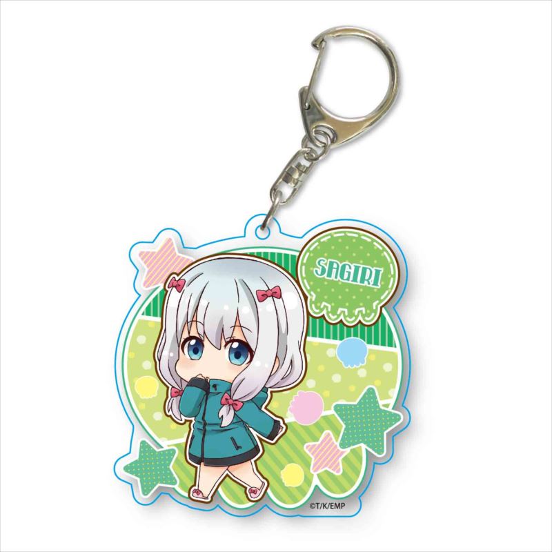 Saigiri Izumi Eromanga Sensei Teku Toko Choi Big Acrylic Keychain