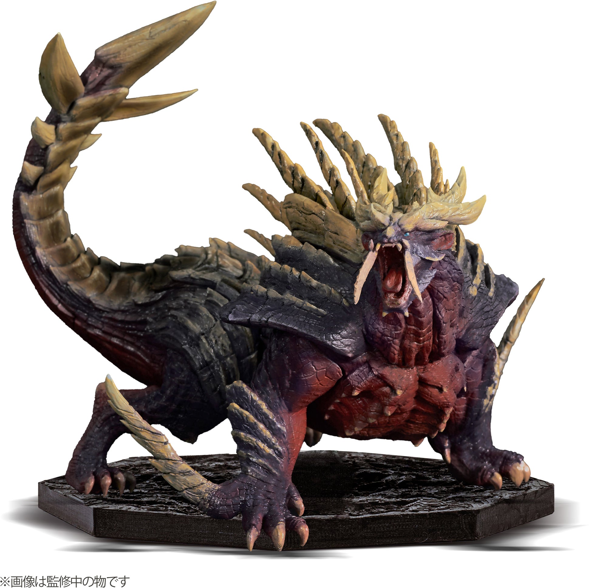 Malice Tiger Wyvern Magnamalo Angry Stance Monster Hunter Cube Figure