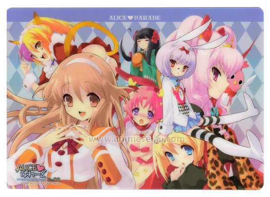 Alice Parade (Group 3 ver.) Clear Sheet Collection Art Print
